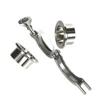 China Food Grade 304 316 Sanitary Stainless Steel Pipe Fitting Tri Clamp Ferrule Guaranteed for sale