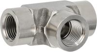 China Stainless Steel 301 T-fitting 3 Ways Connector 1/8