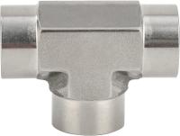 China Stainless Steel 301 T-fitting 3 Ways Connector 1/8
