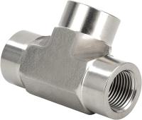 China Stainless Steel 301 T-fitting 3 Ways Connector 1/8