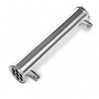 China Equal Sanitary 304 316 Stainless Steel Tri Clamp Dephlegmator Condenser for Brewery and Tube for sale