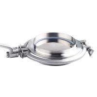 China Equal Stainless Steel 304 Sanitary Powder Valve Butterfly Valve for sale