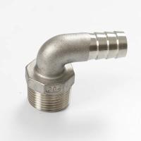China Customized Support 304 Stainless Steel Shower Hose with Hose Barb and Thread Elbow for sale