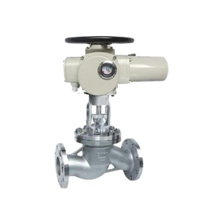 China Multi-turn Electric Actuated Globe Valve for WZ AC220 AC380V 660V Cast Iron Control for sale