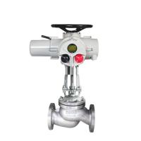 China Multi-turn Electric Actuated Globe Valve for WZ AC220 AC380V 660V Cast Iron Control for sale