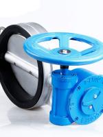 China Sanitary SS304/316L Turbine Pair Butterfly Valve D371X-10/16P for Stop Water Function for sale