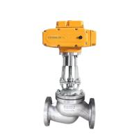 China Multi-turn Electric Actuated Globe Valve for WZ AC220 AC380V 660V Cast Iron Control for sale