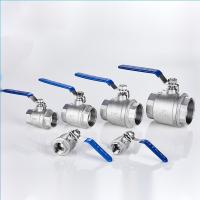 China Manual Control Ball Valve for DN80 Stainless Steel 301 Female Threaded Ball Valve for sale