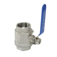 China Manual Control Ball Valve for DN80 Stainless Steel 301 Female Threaded Ball Valve for sale