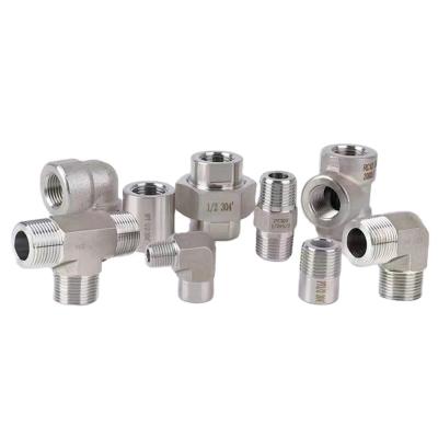 China Male Connection Stainless Steel 201 304 Reducing Hex Nipple Pipe Fitting Threaded for sale