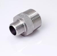 China Male Connection Stainless Steel 201 304 Reducing Hex Nipple Pipe Fitting Threaded for sale