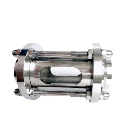 China Welding Connection Sanitary Stainless Steel Sight Glass Pipe Fitting with CNC Surface for sale