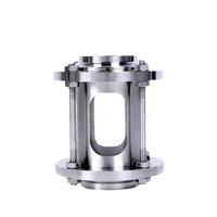 China Welding Connection Sanitary Stainless Steel Sight Glass Pipe Fitting with CNC Surface for sale