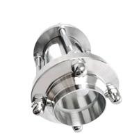 China Welding Connection Sanitary Stainless Steel Sight Glass Pipe Fitting with CNC Surface for sale
