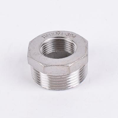 China Stainless Steel 201 304 Hexagonal Bushing for Customized Support and OEM Forged Design for sale