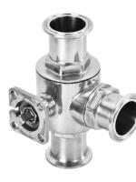 China Stainless Steel Float Ball Valve for Three-way High Platform Water Valve Type T Type L for sale
