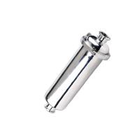 China 300mesh 1.5'' Polishing In-line Clamped Straight Strainer Pipe Filter for Beer Beverage for sale
