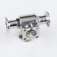 China Stainless Steel Float Ball Valve for Three-way High Platform Water Valve Type T Type L for sale