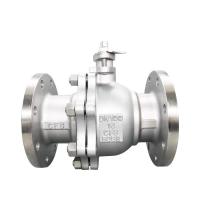 China High Pressure Stainless Steel Ball Valve with Durable Casting and Flanged Connection for sale