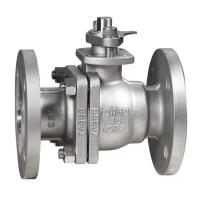 China High Pressure Stainless Steel Ball Valve with Durable Casting and Flanged Connection for sale