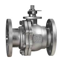 China High Pressure Stainless Steel Ball Valve with Durable Casting and Flanged Connection for sale