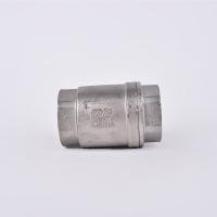 China Silver Finish 1/2''-3.0'' Stainless Steel NPT BSP 201 304 One Way Non Return Check Valve for sale