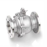 China High Pressure Stainless Steel Ball Valve with Durable Casting and Flanged Connection for sale