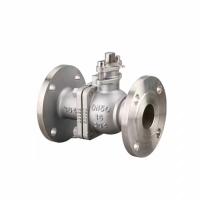 China High Pressure Stainless Steel Ball Valve with Durable Casting and Flanged Connection for sale