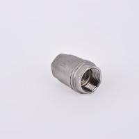 China Silver Finish 1/2''-3.0'' Stainless Steel NPT BSP 201 304 One Way Non Return Check Valve for sale