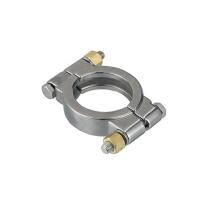 China Sanitary High Pressure Bolted Tri Clamp Clover for Equal Connections and Female Thread for sale