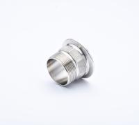 China Male Hexagon Sanitary Stainless Steel 304 316L Thread Ferrule Tri Clamp Pipe Fitting for sale