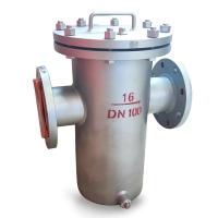 China Stainless Steel 316 Welding Connection Industrial Filter for Grain Pipeline Strainer for sale