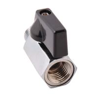 China Mini Ball Valve NPT Female x Male Shut-Off Valve in Equal Stainless Steel 301/304/316 for sale