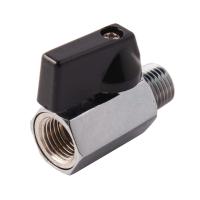 China Mini Ball Valve NPT Female x Male Shut-Off Valve in Equal Stainless Steel 301/304/316 for sale