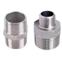China Male Connection Stainless Steel 201 304 NPT/BSPP/BSPT Threaded Pipe Fitting for Hydraulic Plumbing for sale