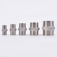 China Male Connection Stainless Steel 201 304 NPT/BSPP/BSPT Threaded Pipe Fitting for Hydraulic Plumbing for sale