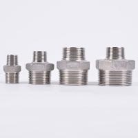 China Male Connection Stainless Steel 201 304 NPT/BSPP/BSPT Threaded Pipe Fitting for Hydraulic Plumbing for sale