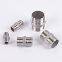 China Male Connection Stainless Steel 201 304 NPT/BSPP/BSPT Threaded Pipe Fitting for Hydraulic Plumbing for sale