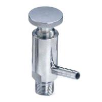 China Water Media Food Grade 304 316L Sanitary Stainless Steel Male Threaded Sampling Valve for sale