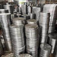 China Customized SS301/304/316 Forged Blind Flange for ANSI B16.5 CL600 Stainless Steel Pipe for sale