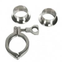China Round Head Code SS304 316L Sanitary Fittings for Sanitary Stainless Steel Pipe Fitting for sale