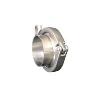 China Custom Round Head Code Sanitary 304/316L Stainless Steel 1.5 Tri Clamp Ferrule End Cap for sale