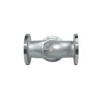 China Flanged Lift Check Valve Silver Stainless Steel 304 316 316L PN16 PN25 PN40 PN64 PN100 for sale