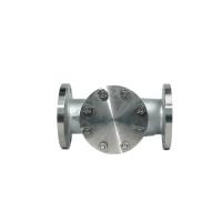 China Flanged Lift Check Valve Silver Stainless Steel 304 316 316L PN16 PN25 PN40 PN64 PN100 for sale