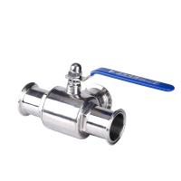 China Sanitary SS304/SS316L Tri Clamp Ball Valve with 3 Way Function and in 1/2'' 6'' Sizes for sale