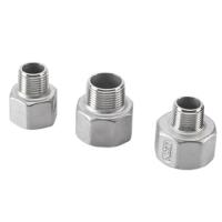 China Hexagon Head General Plumbing Adapter for Water Pipe Fittings in 304 316 201 Casting for sale