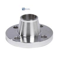 China ANSI DIN A105 Carbon Steel Plate Flat Face Pipe Slip On Flange WN Flange Forged Silver for sale