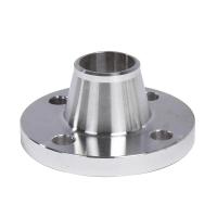 China ANSI DIN A105 Carbon Steel Plate Flat Face Pipe Slip On Flange WN Flange Forged Silver for sale