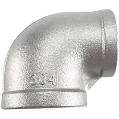 China Stainless Steel 201 304 Female Thread 90 Degree Reducer Elbow Fittings NPT BSPT BSP DIN for sale