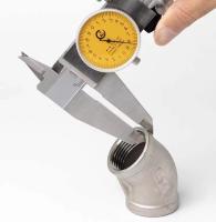 China ODM Supported WZ 201 304 316L Pipe Fittings NPT Bspt Threading 45 Degree Female Elbow for sale